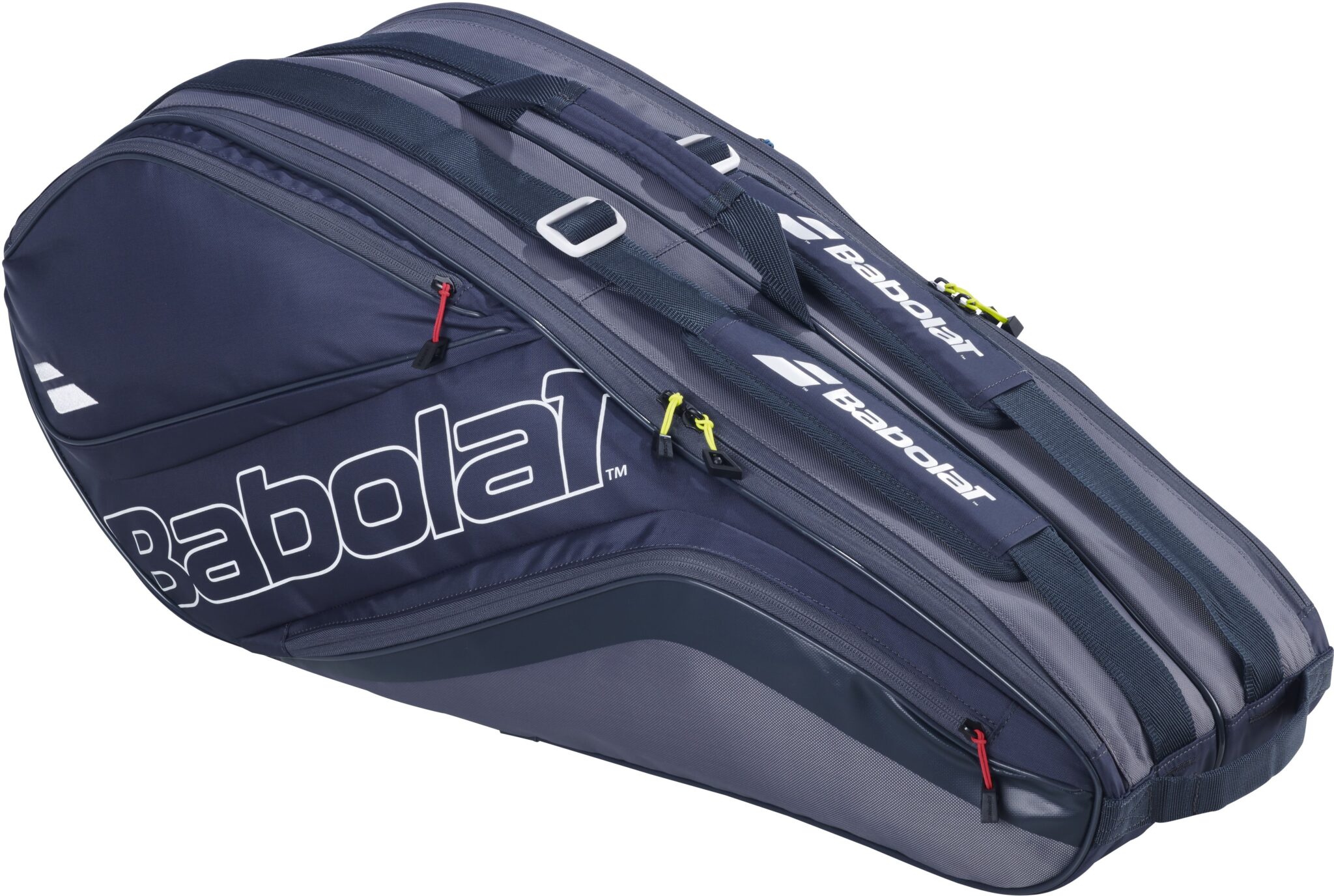 Babolat Evo Court L X 6 Tennis Racquet Bag (Black/Grey) - TennisRage